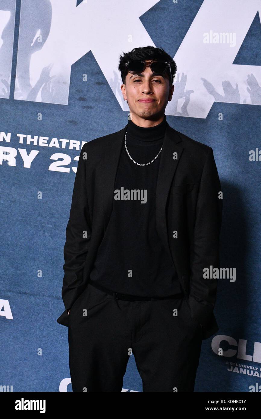 Los Angeles, California, USA 20th January 2026 Kevin Daniel Nieves ...