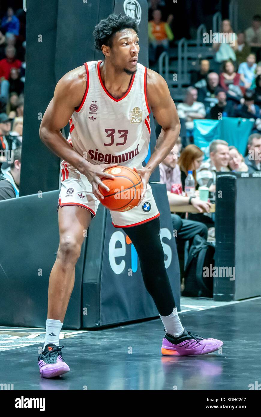 Chemnitz, Germany January 18, 2026: 1.BBL - 2025/2026 - Niners Chemnitz ...