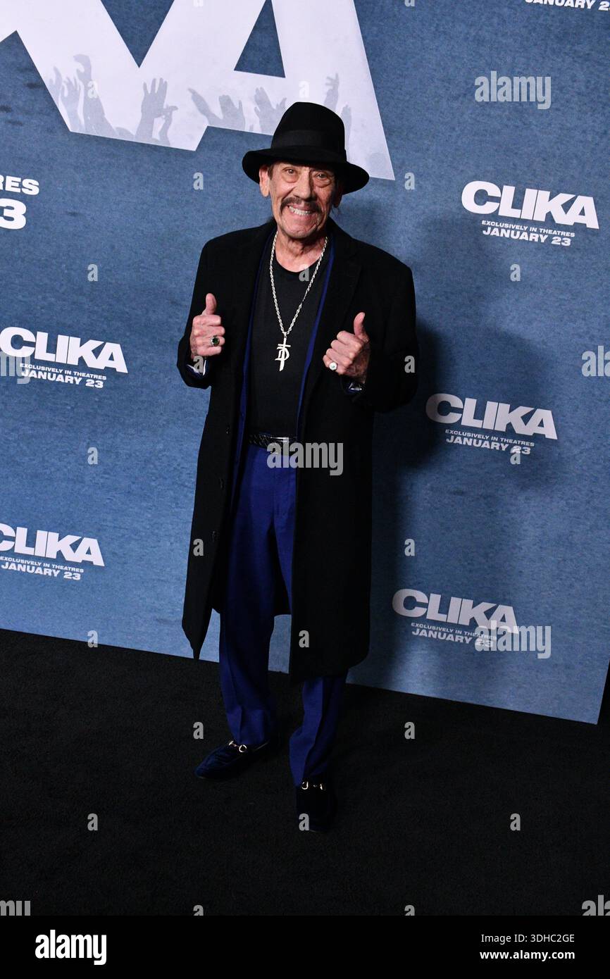 Los Angeles, California, USA 20th January 2026 Actor Danny Trejo ...
