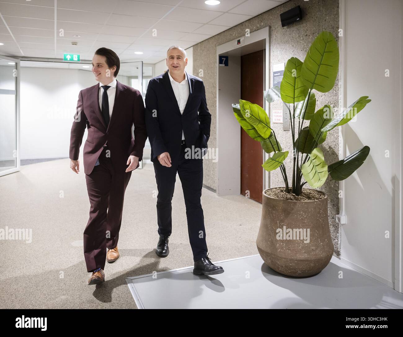 THE HAGUE - Hidde Heutink and Gidi Markuszower (Markuszower Group) in ...