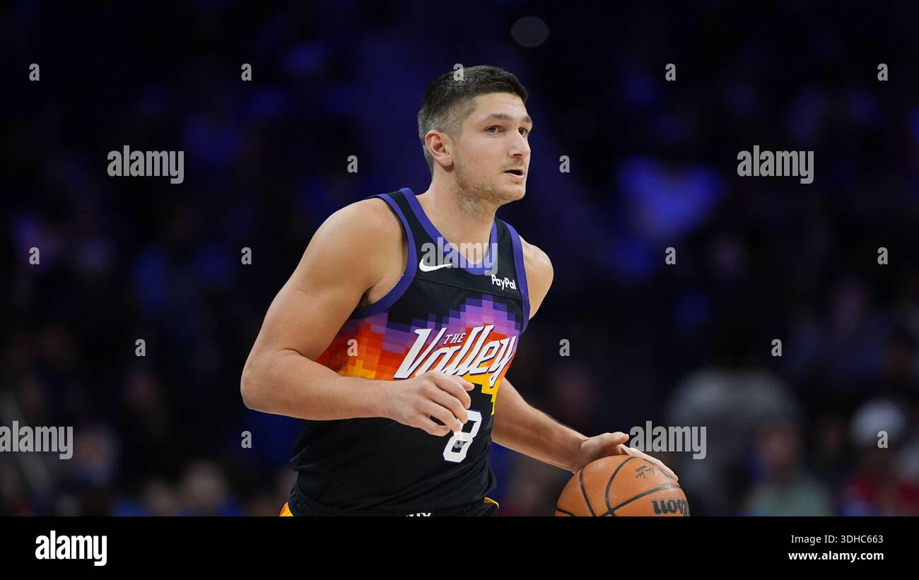Phoenix Suns' Grayson Allen plays during an NBA basketball game Tuesday ...