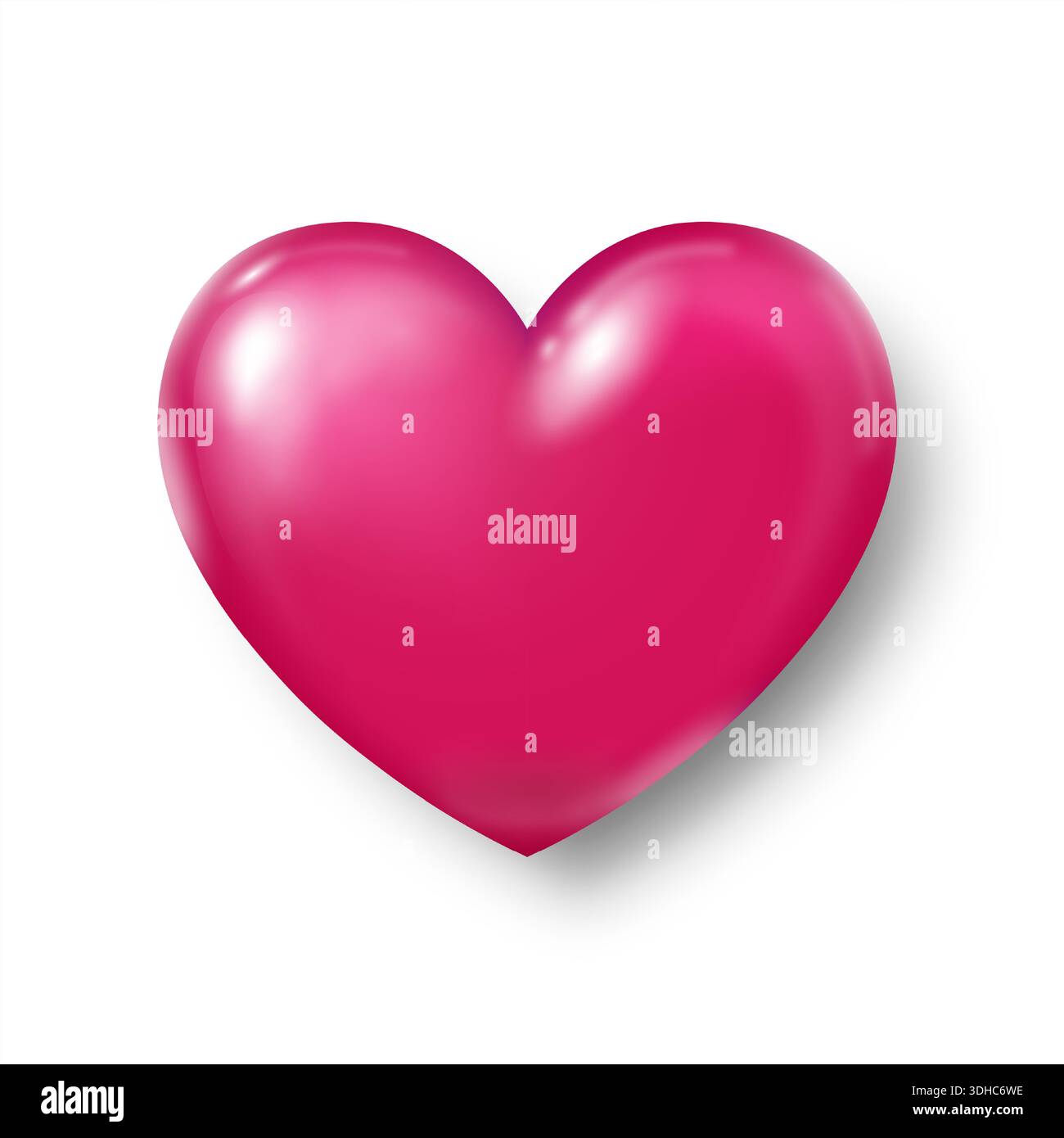 Valentines day background white Stock Vector Images - Alamy