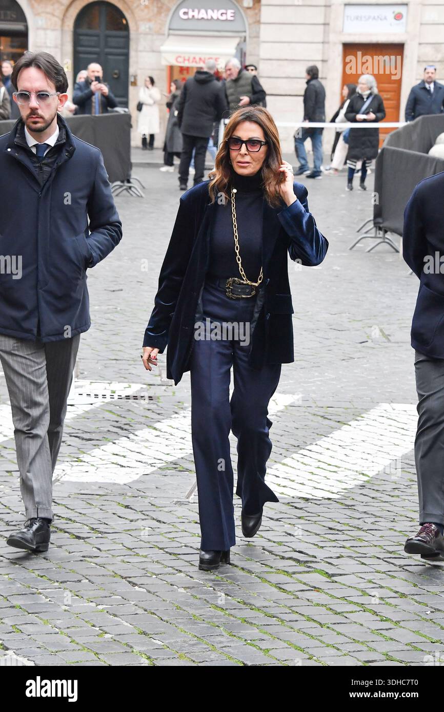 Rome, Italy. 21st Jan, 2026. Rome, Death of Valentino Garavani - Chapel ...
