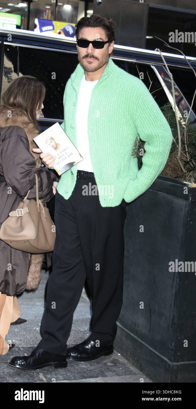 New York, NY, USA. 20th Jan, 2026. Chris Appleton seen at NBC's Today ...