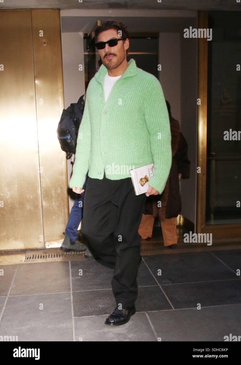 New York, NY, USA. 20th Jan, 2026. Chris Appleton seen at NBC's Today ...