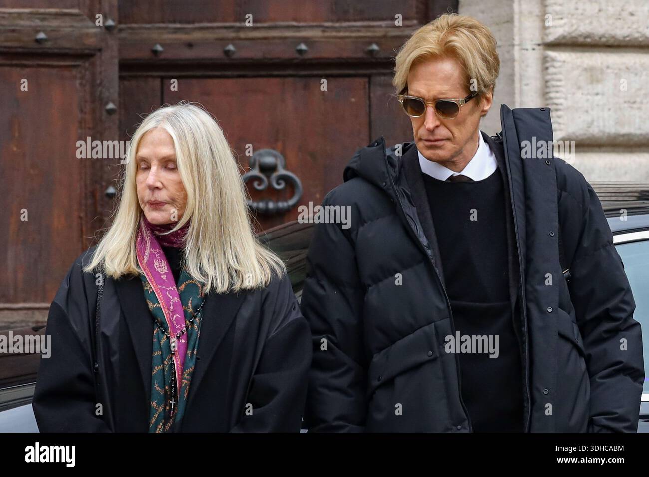 Rome, Italy. 21st Jan, 2026. Rome, Death of Valentino Garavani - Chapel ...
