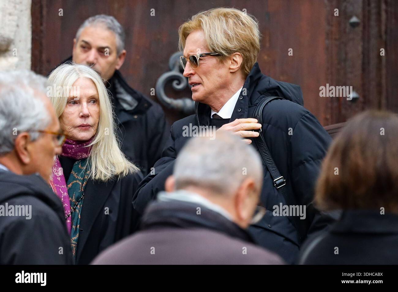 Rome, Italy. 21st Jan, 2026. Rome, Death of Valentino Garavani - Chapel ...