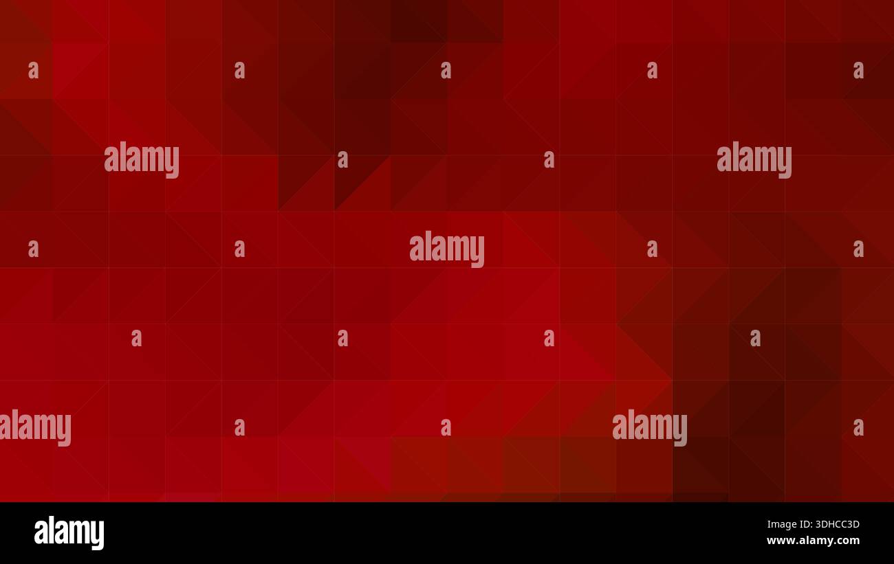 Red geometric polygon mosaic abstract background pattern design style ...