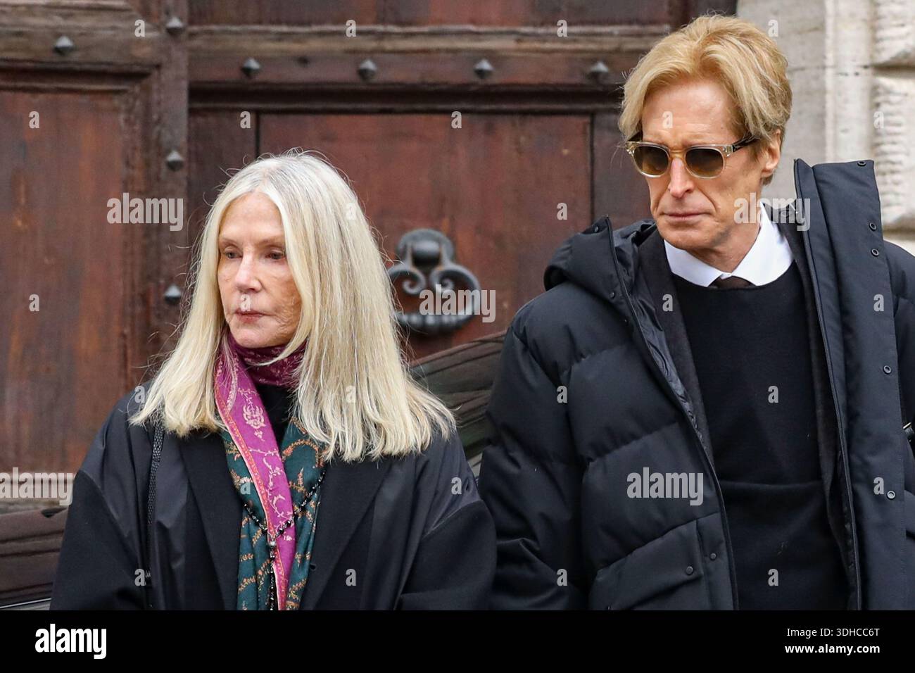 Rome, Italy. 21st Jan, 2026. Rome, Death of Valentino Garavani - Chapel ...