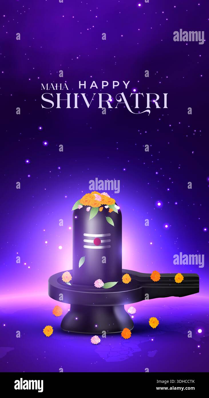 Happy maha Shivratri, a Hindu festival celebrated of lord shiva night ...