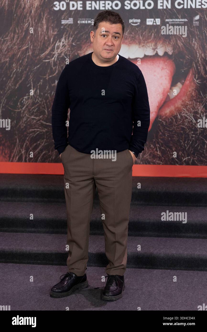 Secun de la Rosa attended 'Aida y Vuelta' Photocall at Espacio Movistar ...