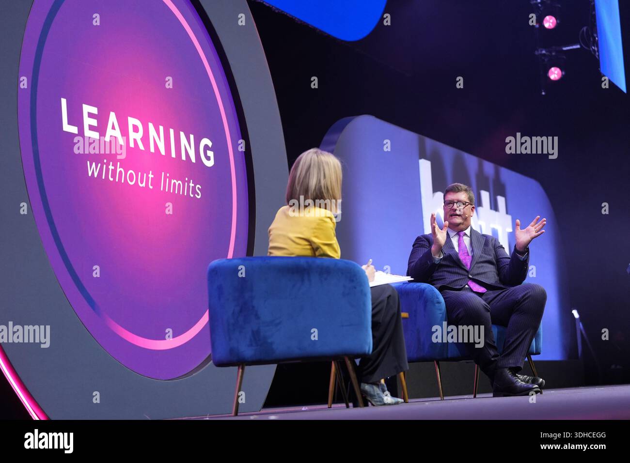 Ofsted chief inspector Sir Martyn Oliver in conversation with Laura ...