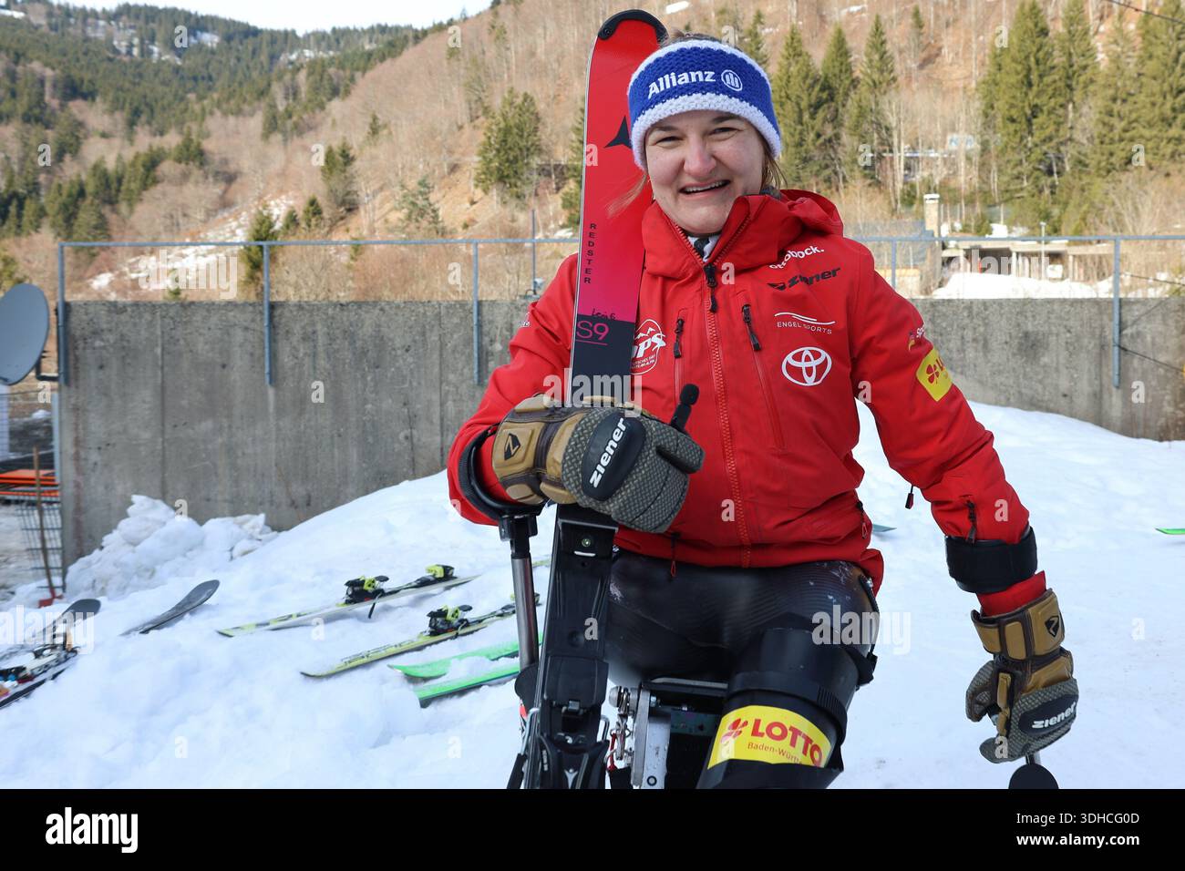 Anna-Lena Forster (BRSV Radolfzell) at Media Day and training for the ...