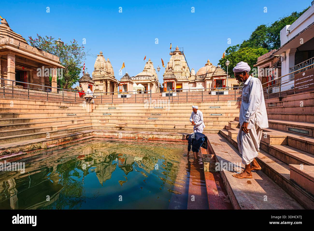 India, Gujarat state, Sidhpur, Bindu Sarovar, one of the five sacred ...