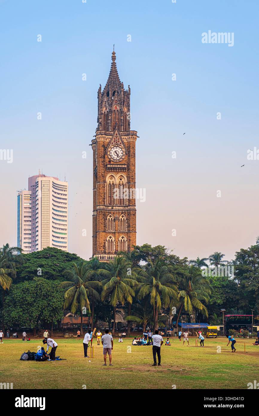 India, Maharashtra State, Mumbai, Fort District, Oval Maidan ...
