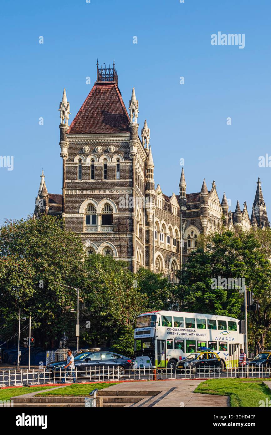 India, Maharashtra State, Mumbai, Fort District, Oriental Building ...