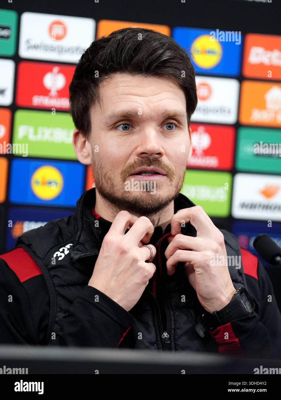 Rangers manager Danny Rohl during a press conference at the Rangers ...