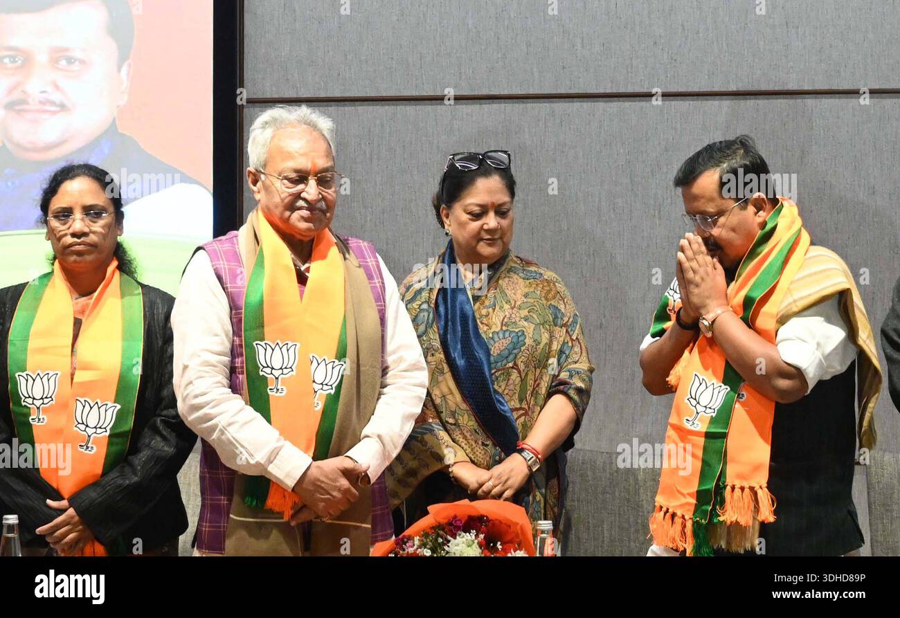 NEW DELHI, INDIA - JANUARY 21: Newly elected BJP National President ...