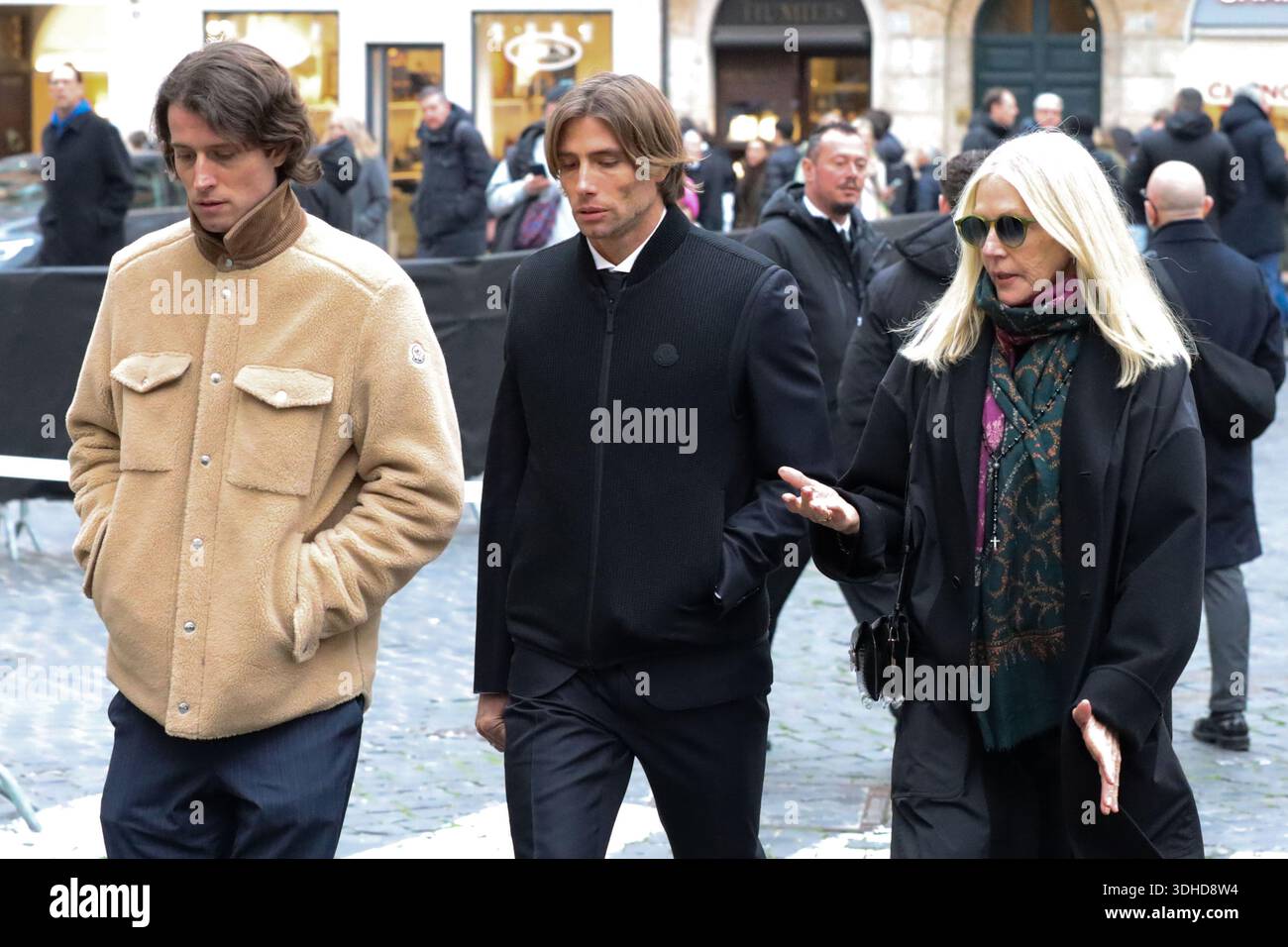 Rome, Italy. 21st Jan, 2026. Rome, Death of Valentino Garavani - Chapel ...