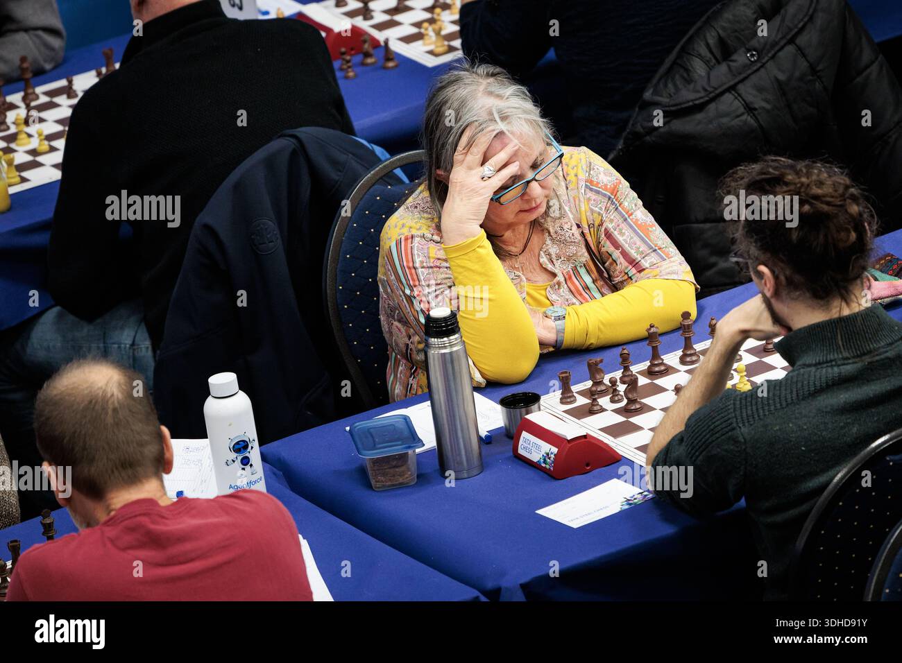 WIJK AAN ZEE - The Tata Steel Masters chess tournament. This is the ...