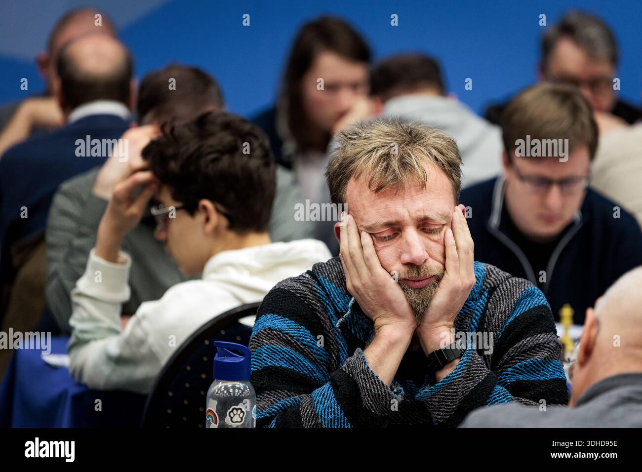 WIJK AAN ZEE - The Tata Steel Masters chess tournament. This is the ...