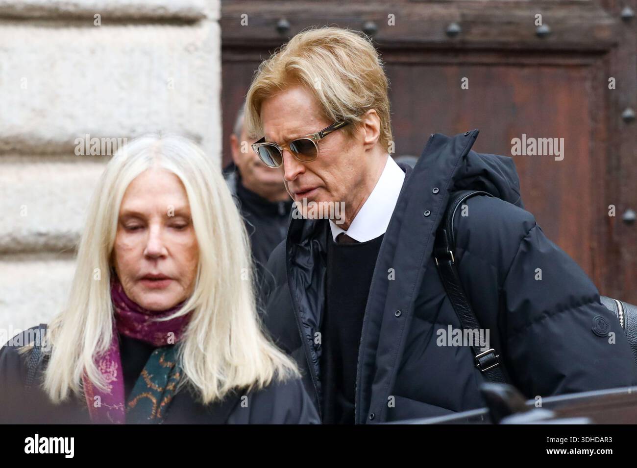 Rome, Italy. 21st Jan, 2026. Rome, Death of Valentino Garavani - Chapel ...