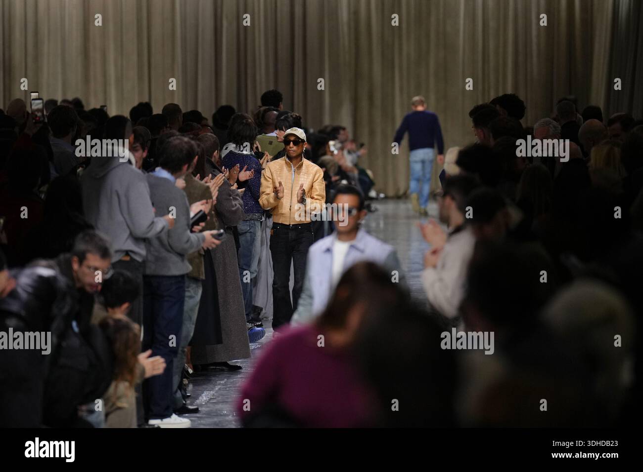 Pharrell Williams attends the Dior Fall/Winter 2026-2027 Men's ...