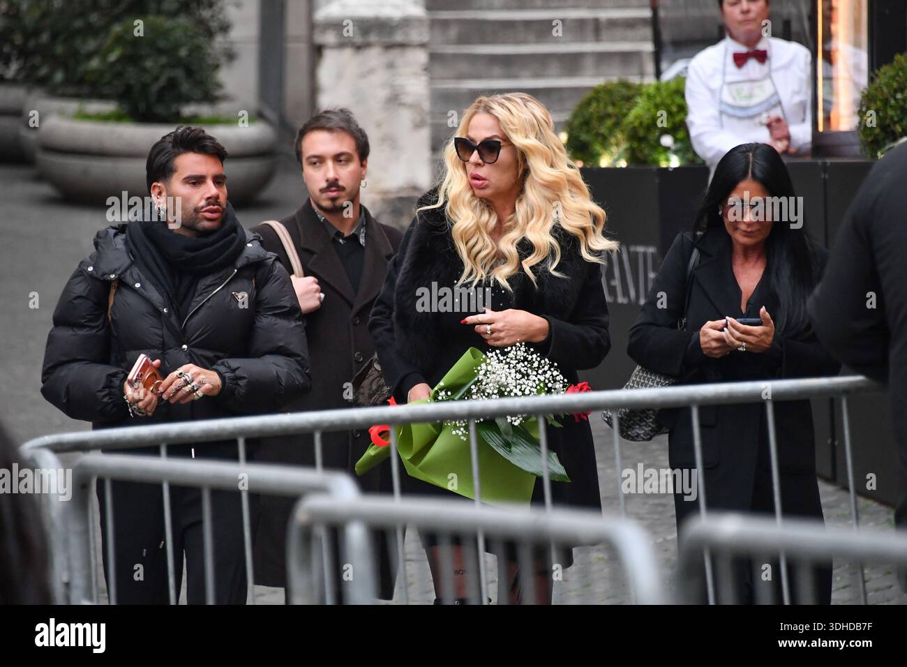 Rome, Italy. 21st Jan, 2026. Rome, Death of Valentino Garavani - Chapel ...