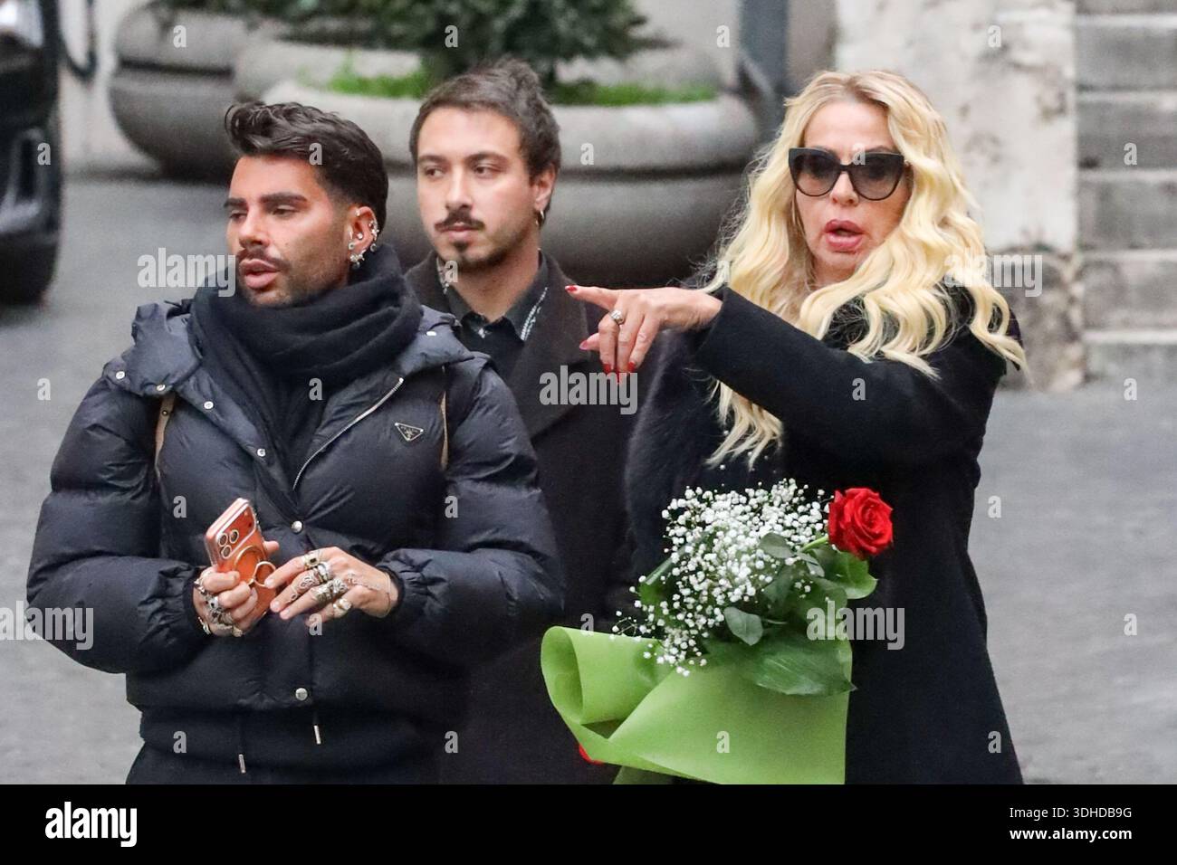 Rome, Italy. 21st Jan, 2026. Rome, Death of Valentino Garavani - Chapel ...