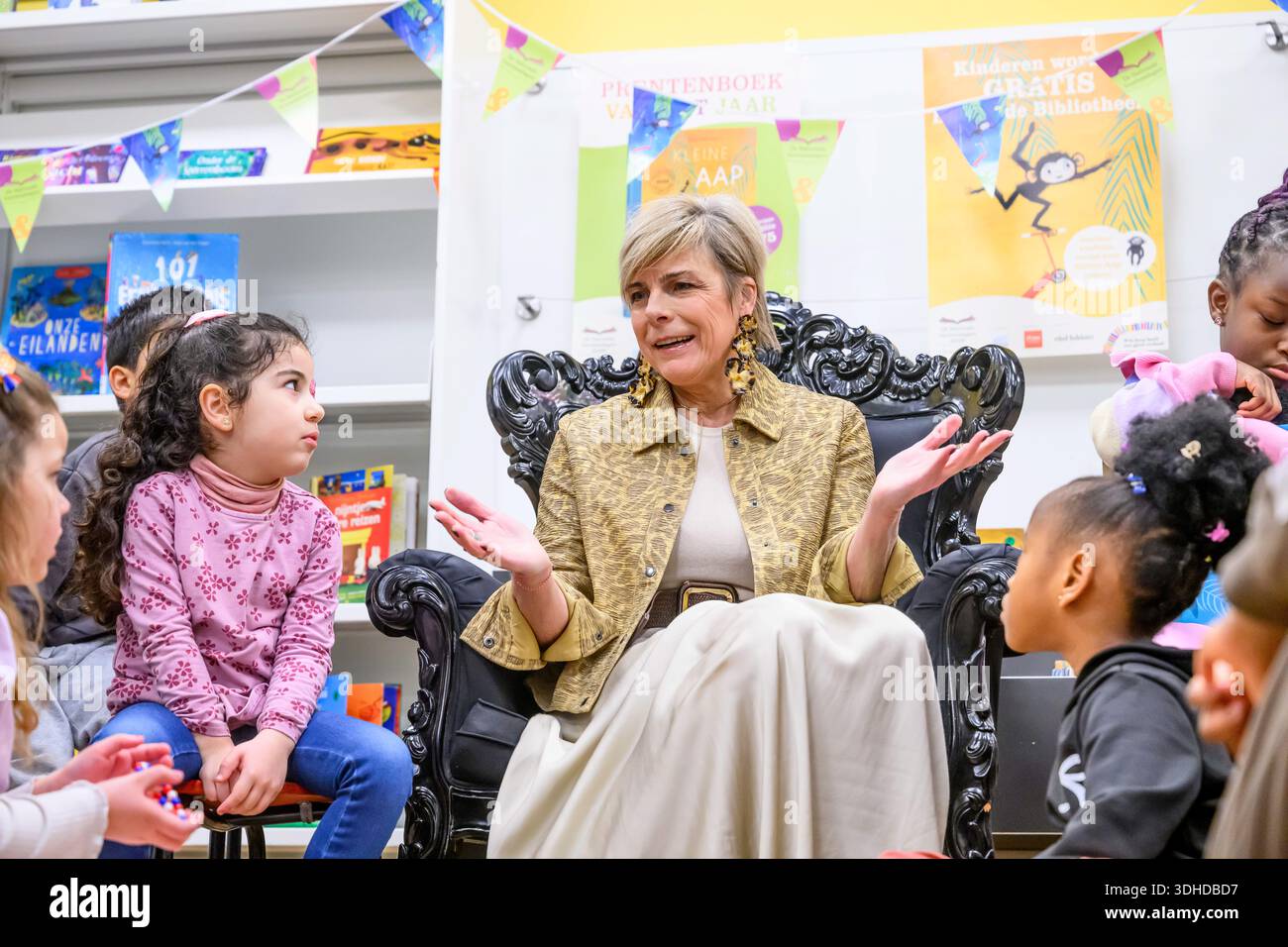 Amsterdam, The Netherlands. 21st Jan, 2026. Princess Laurentien during ...