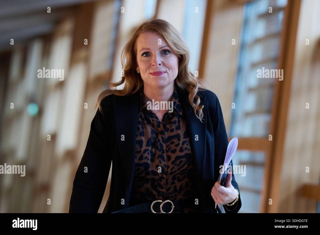 Edinburgh Scotland, UK 21 January 2026. Ash Regan MSP at the Scottish ...