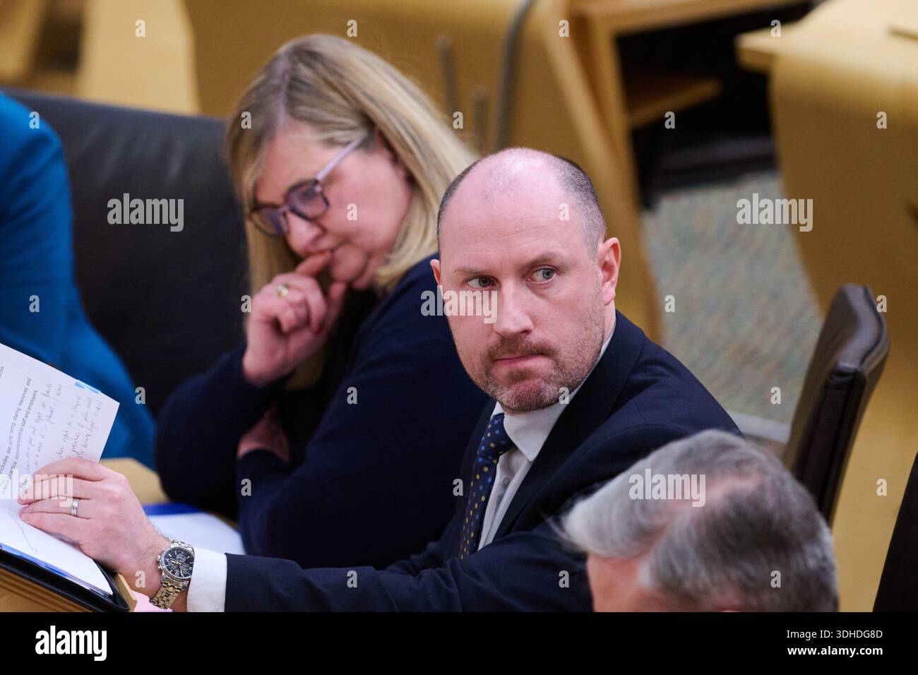Edinburgh Scotland, UK 21 January 2026. Cabinet Secretary for Health ...