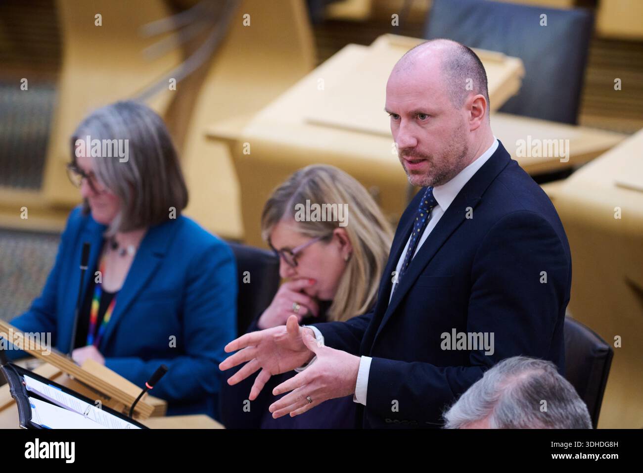 Edinburgh Scotland, UK 21 January 2026. Cabinet Secretary for Health ...