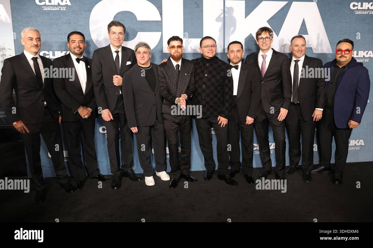 20 January 2026 - Hollywood, California - Txema Rosique, Jay Dee, Afo ...