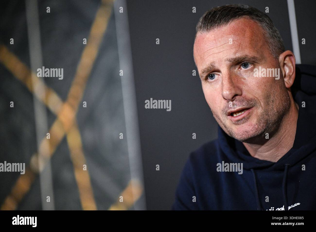 Utrecht, Netherlands. 21st Jan, 2026. Genk's head coach Nicky Hayen ...