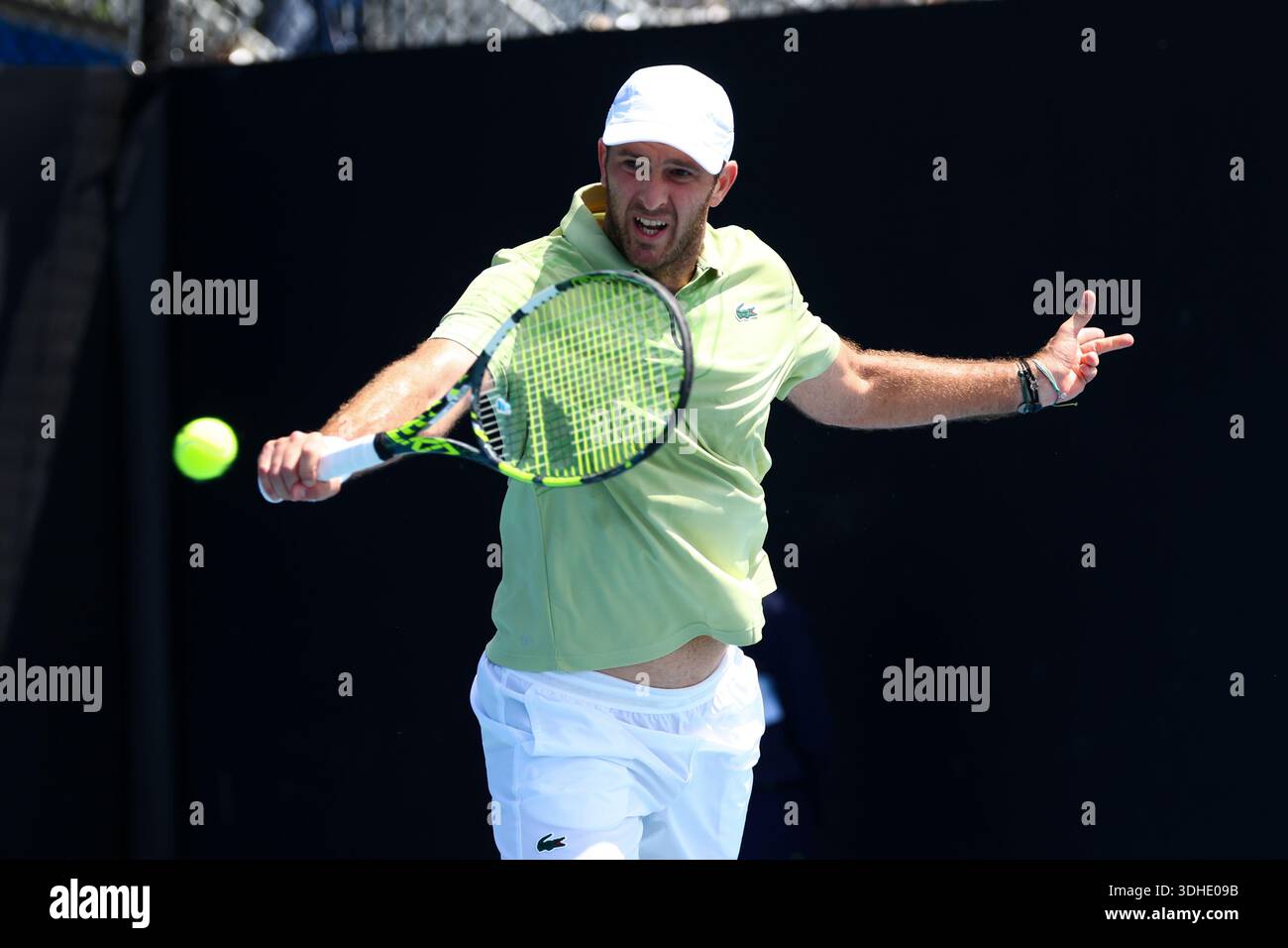 Melbourne, Australia. 21st Jan, 2026. Fabrice Martin of France during ...