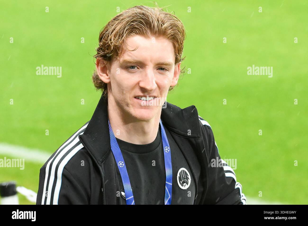 Anthony Gordon of Newcastle United during the UEFA Champions League ...