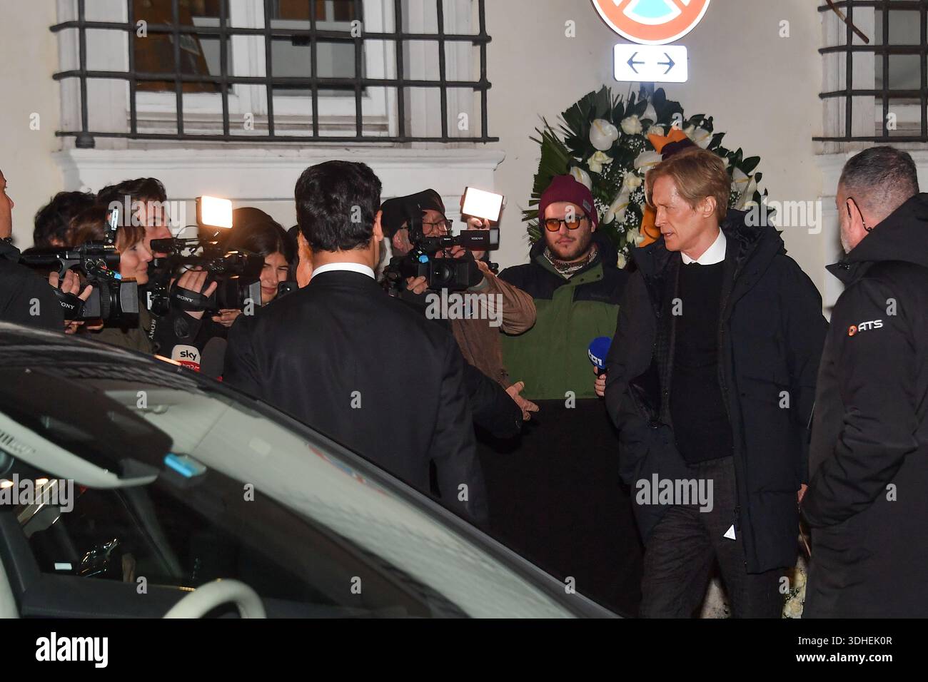 Rome, Italy. 21st Jan, 2026. Rome, Death of Valentino Garavani - Chapel ...