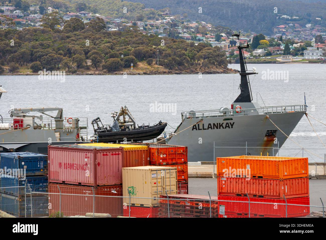 Derwent River, Hobart Tasmania Australia - December 24 2024:Sea ...