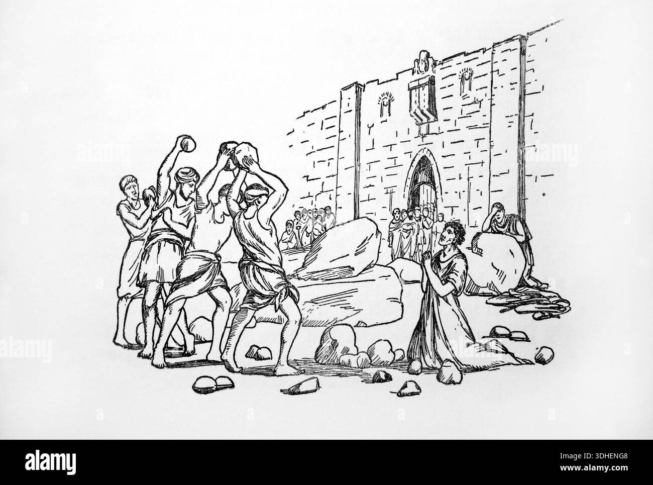 Pharisees vintage illustration Black and White Stock Photos & Images ...