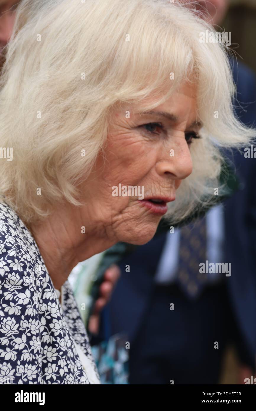 TM KING CHARLES III AND QUEEN CAMILLA ATTEND THE 2025 SANDRINGHAM ...