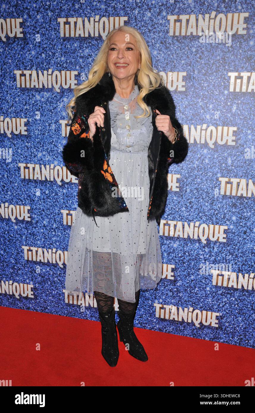 London, UK. 20th Jan, 2026. Vanessa Feltz at the "Titanique" 1st ...