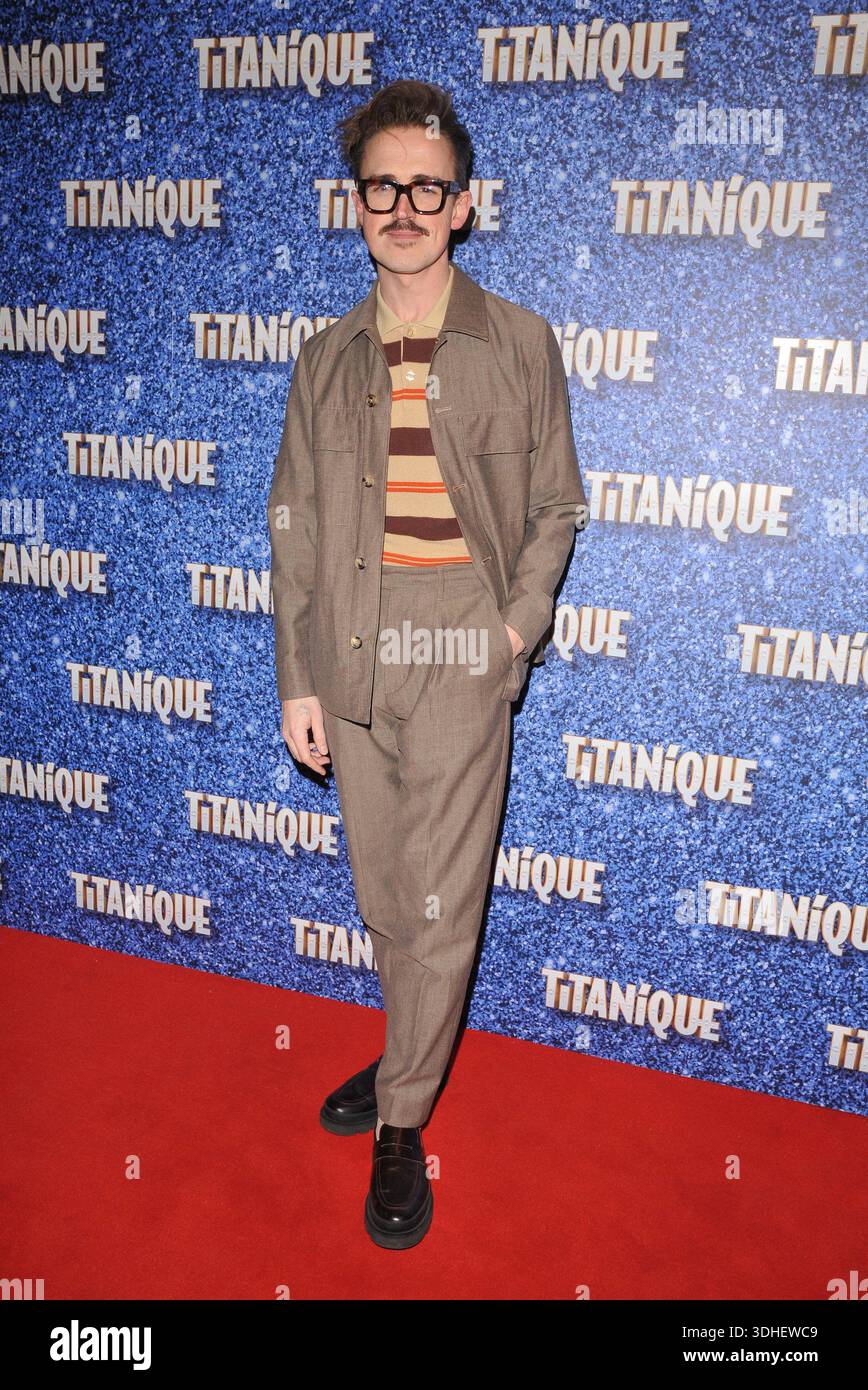London, UK. 20th Jan, 2026. Tom Fletcher at the "Titanique" 1st ...