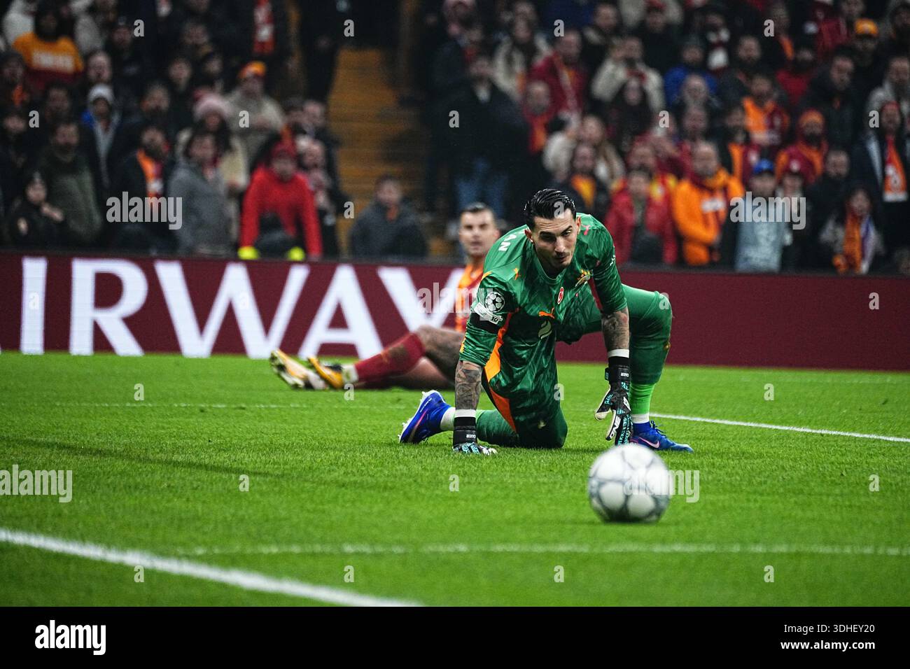 Ugurcan Cakir of Galatasaray during the UEFA Champions League match ...