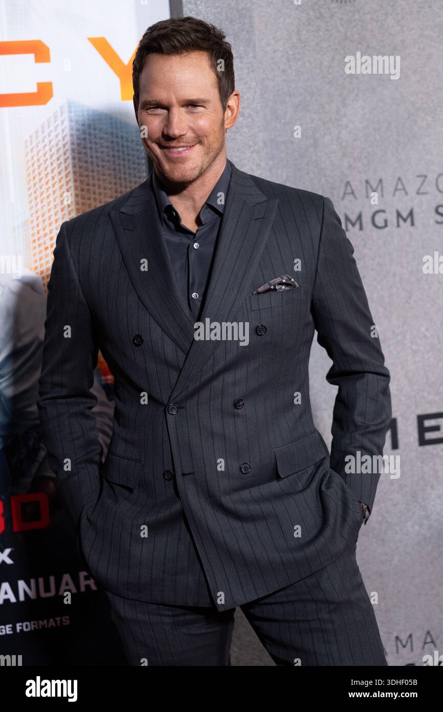 Photo by: NDZ/STAR MAX/IPx 2026 1/20/26 Chris Pratt at the premiere of ...