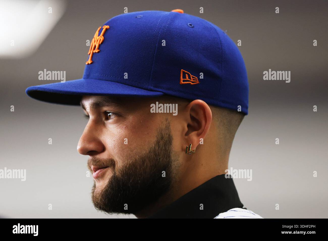 Bo Bichette speaks during his introductory press conference with the ...
