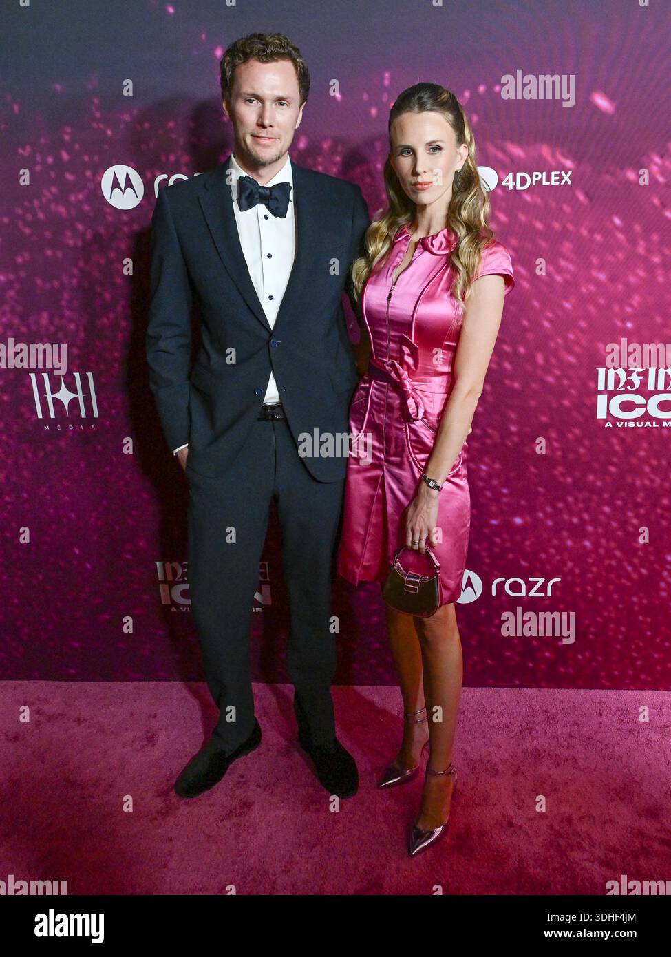 January 20, 2026, Los Angeles, California, USA: BARRON HILTON and TESS ...