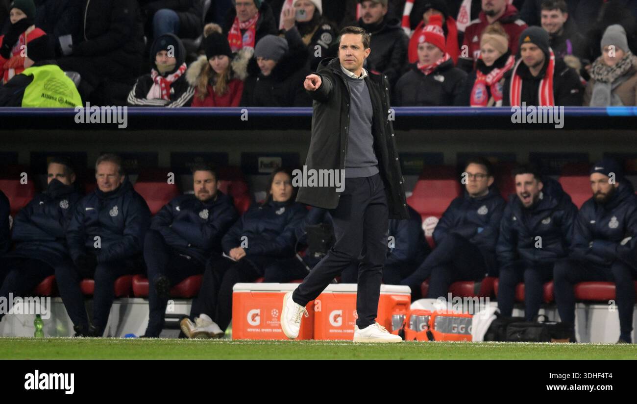 Trainer [coach] David Hubert (Union Saint-Gilloise) Munich, January 21 ...
