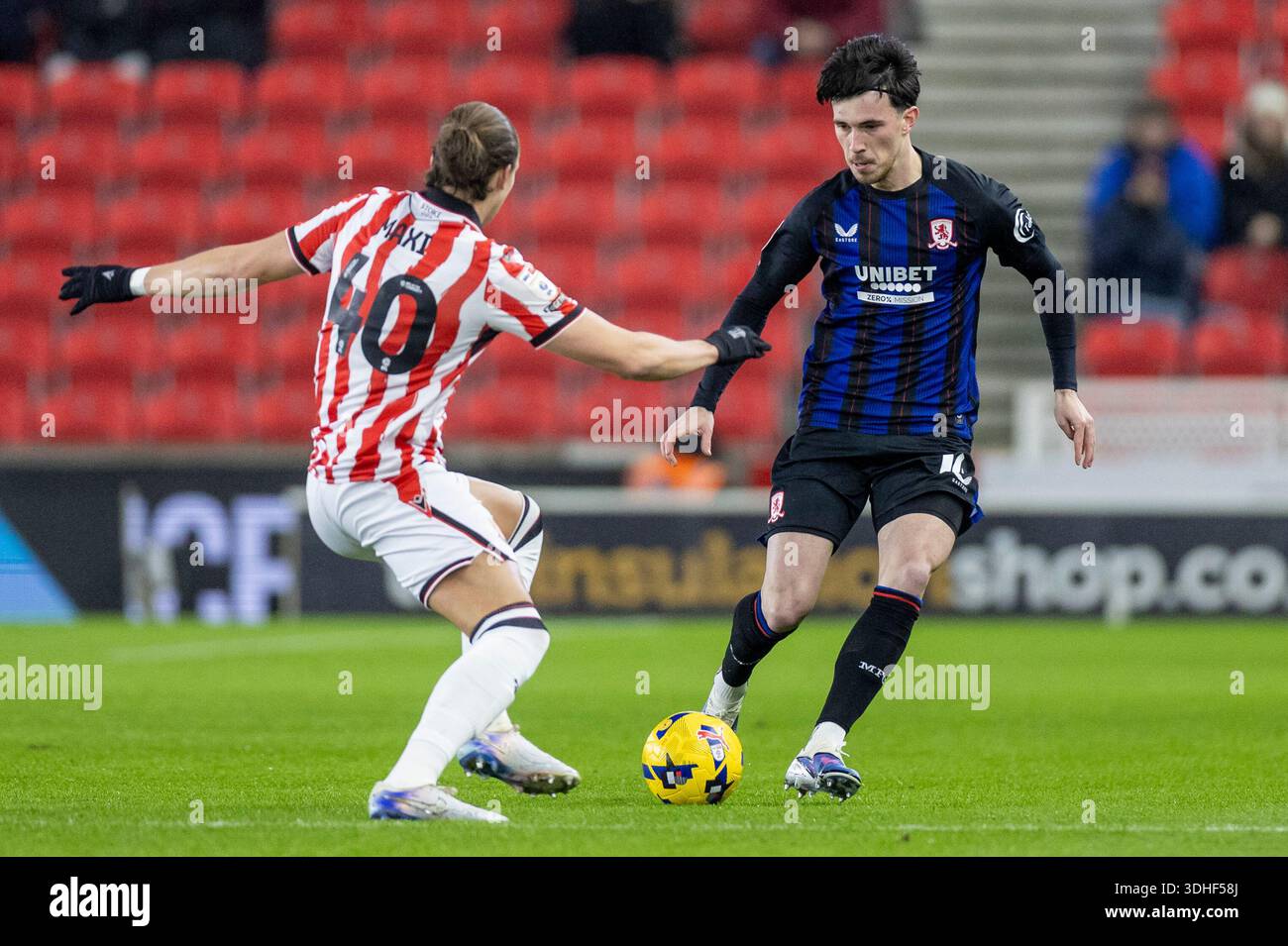21st January 2026; Bet365 Stadium, Stoke, Staffordshire, England; EFL ...