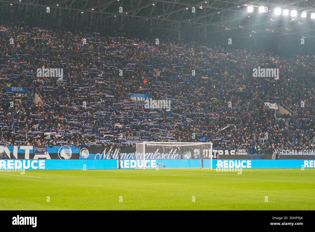 Bergamo, Italy. 21/01/2026. Supporters of Atalanta BC, during Atalanta ...